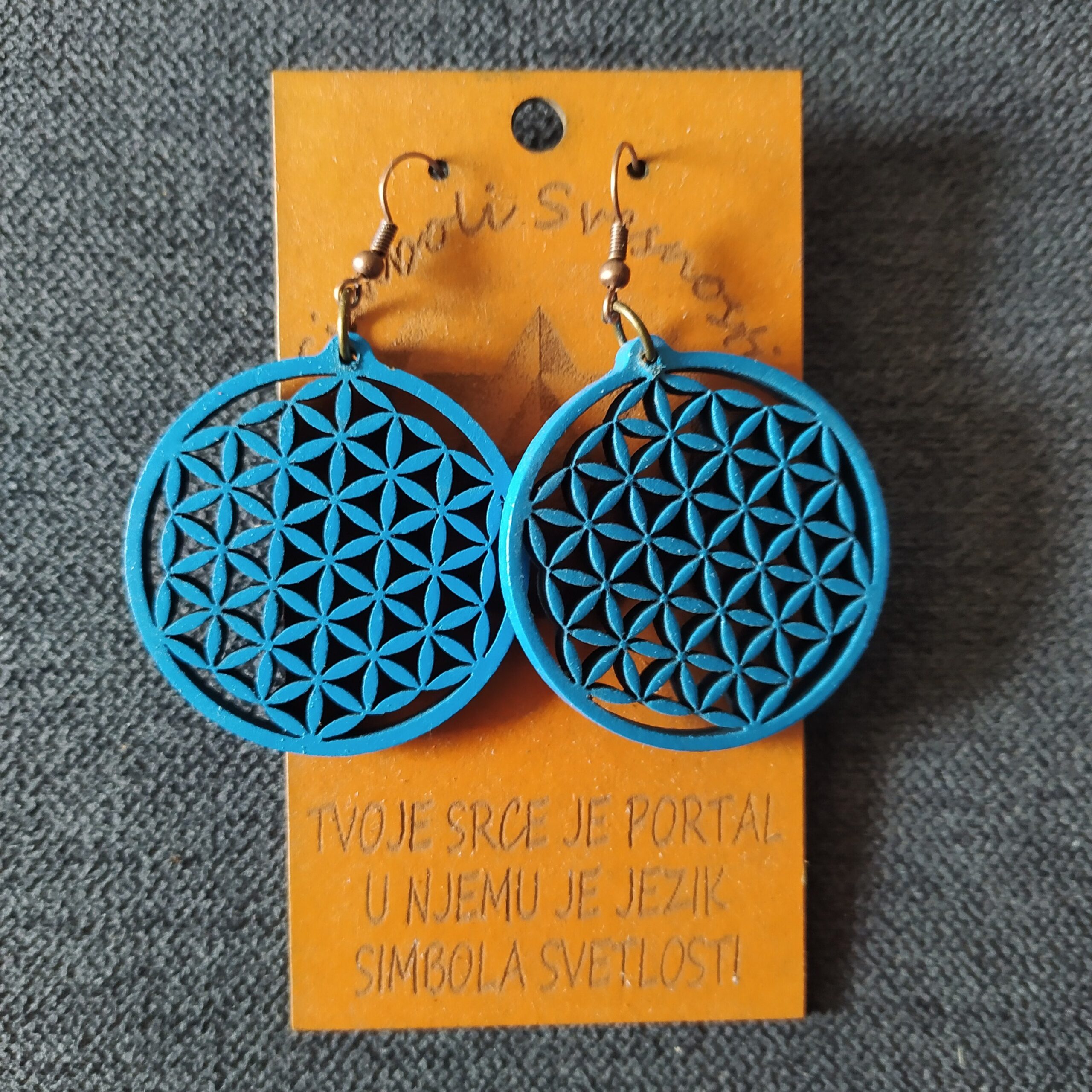 Minđuše-Cvet života – Simboli Svesnosti